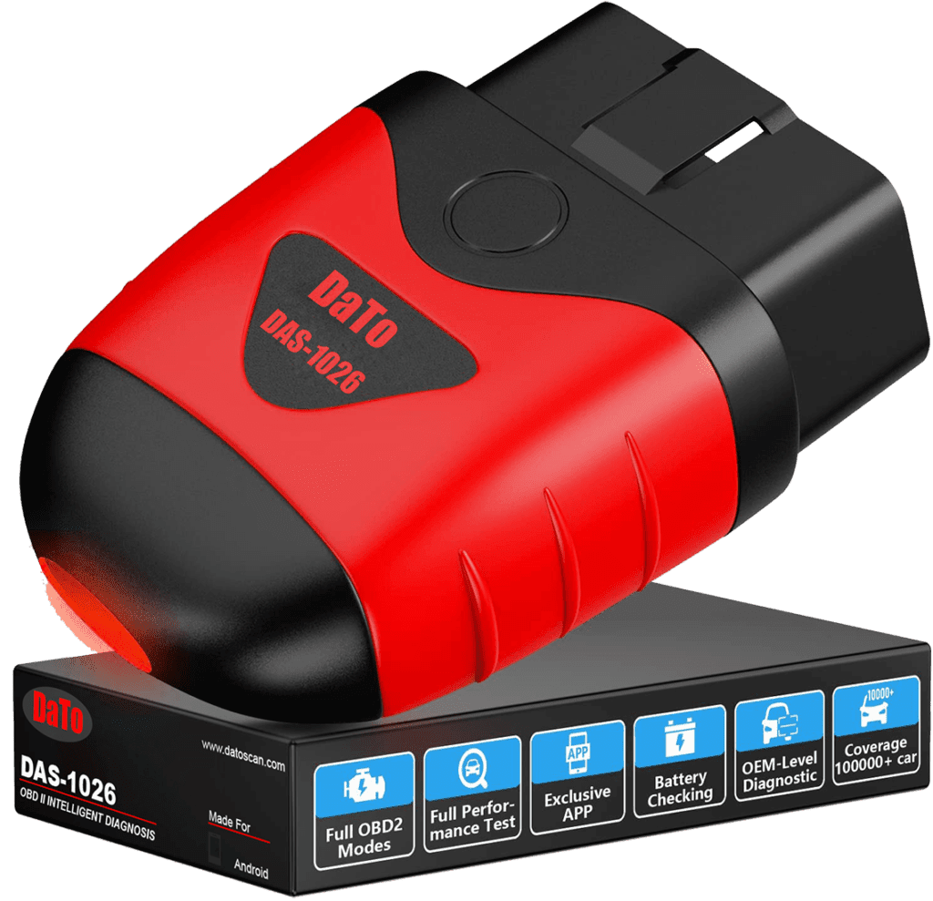 Bluetooth OBD2 Scanner DAS1026 - Best Diagnostic Car Scanner